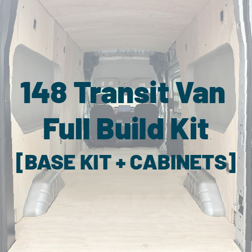 148 Transit Van Full Build Kit [BASE KIT + CABINETS] – Infinity Vans Store