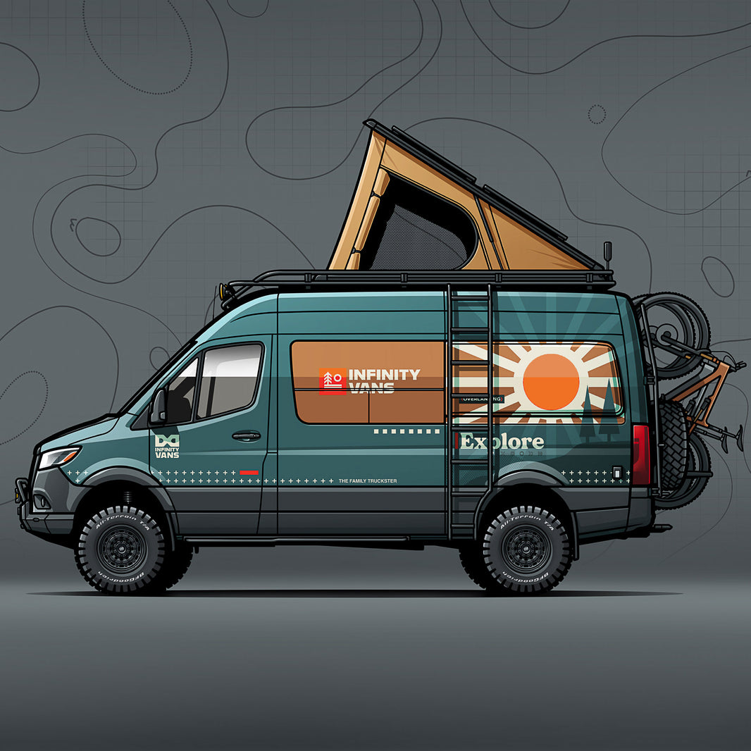 INFINITY VANS - EASY TO INSTALL VAN BUILD KITS – Infinity Vans Store